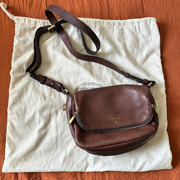 Fossil | Bags | Fossil Preston Mini Crossbody | Poshmark